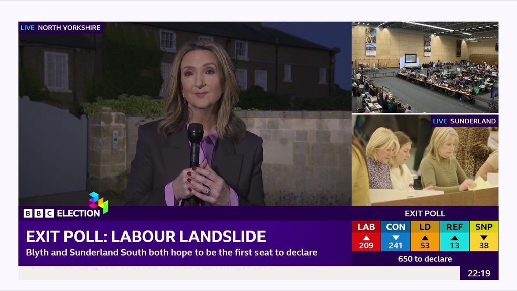 General Election 2024 – BBC Presentation
